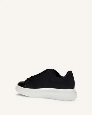 Alexander McQueen Oversized Sneakers In Leather - Blue