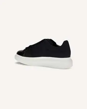 Alexander McQueen Oversized Sneakers In Leather - Blue