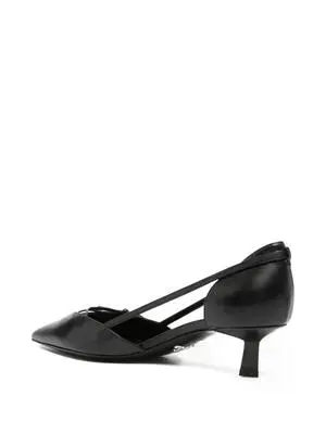 Prada Open-side Leather Pumps