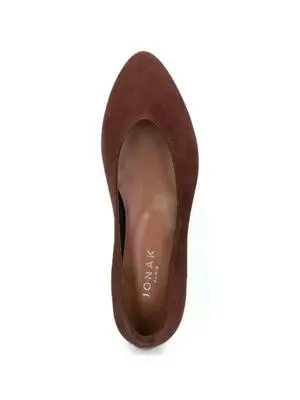 JONAK PARIS Suede Ballet Flats