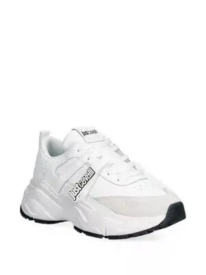 Just Cavalli Logo-patch Sneakers - White