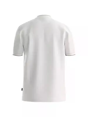 BOSS Slim-fit Contrast-trim T-shirt