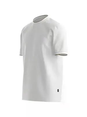 BOSS Slim-fit Contrast-trim T-shirt