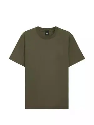 BOSS Logo-detail T-shirt - Green