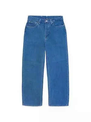 SON OF THE CHEESE Wide-leg Five-pocket Jeans - Blue