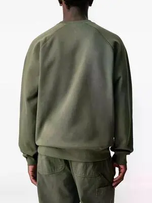 Carhartt Work In Progress Logo-embroidered Raglan-sleeve Sweatshirt
