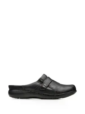 Clarks Un Loop Ease Leather Mules