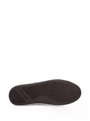 CRIME LONDON Suede Logo-print Sneakers
