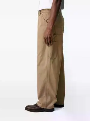 Carhartt Work In Progress Straight-leg Logo Patch Trousers