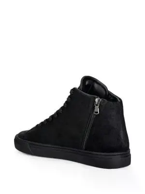 CRIME LONDON High-top Side-zip Sneakers