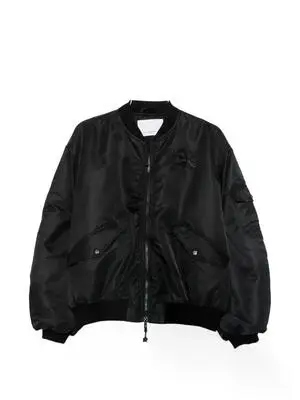 Cecilie Bahnsen Bow-detail Ruched Jacket - Black