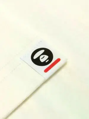 AAPE BY *A BATHING APE Moonface Logo T-shirt
