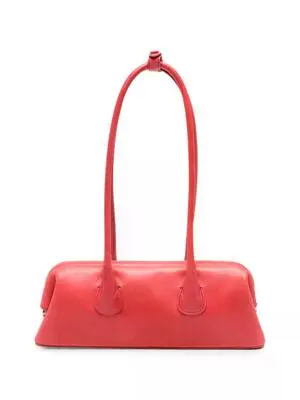 OSOI Mini Boat Leather Tote Bag - Red