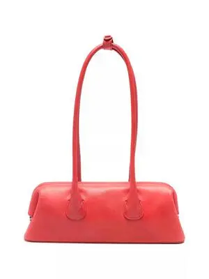 OSOI Mini Boat Leather Tote Bag - Red
