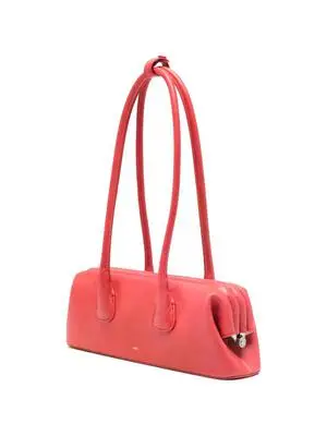 OSOI Mini Boat Leather Tote Bag - Red