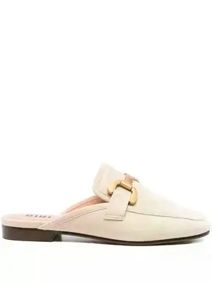 BIBI LOU Vela Suede Loafers - Neutrals