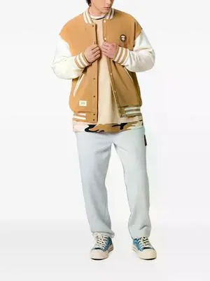 AAPE BY *A BATHING APE Moonface Varsity Jacket