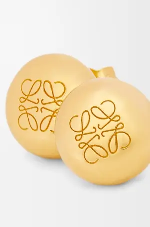 Loewe Anagram Pebble Earrings