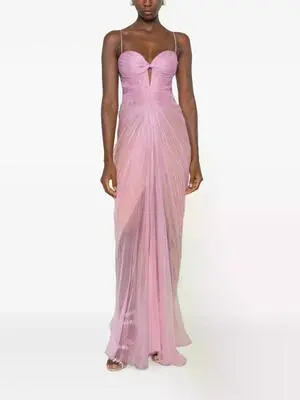 MARIA LUCIA HOHAN Tomina Ruched Maxi Dress