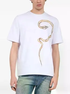Roberto Cavalli Snake-print T-shirt