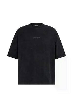 Roberto Cavalli Snake-print Logo-detailed T-shirt