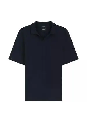 BOSS Jacquard-knit Polo Shirt