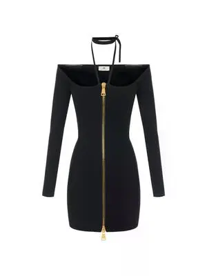 Elisabetta Franchi Tie Neck Cocktail Dresses