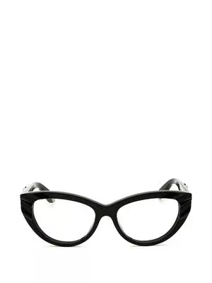 Roberto Cavalli Cat Eye Frame Eyeglasses - Black