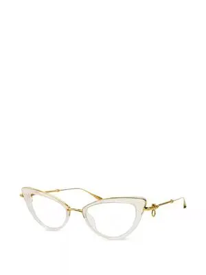 Valentino Garavani Cat Eye Frame Eyeglasses - Neutrals