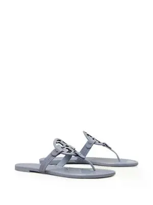 Tory Burch Miller Patent Sandals - Blue