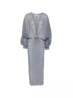 L'IDEE Experimental Sequin-embellished Maxi Dress