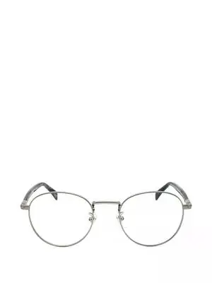DB EYEWEAR BY DAVID BECKHAM Round Frame Eyeglasses - Silver