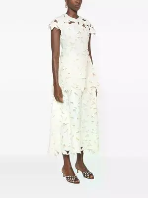 Simkhai Laser-cut Midi Dress