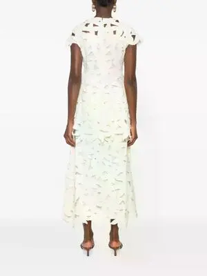 Simkhai Laser-cut Midi Dress