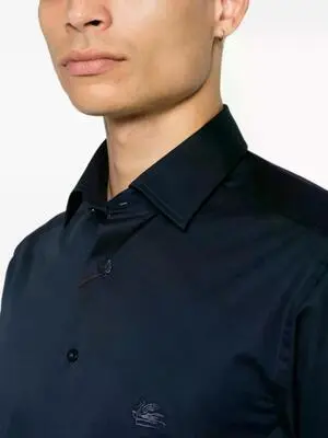 Etro Logo-embroidered Button-down Shirt