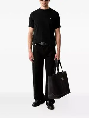 Karl Lagerfeld Logo-plaque Short-sleeve T-shirt