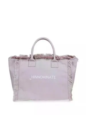 HINNOMINATE Large Fringe-trim Tote Bag - Pink