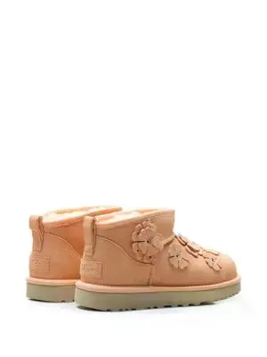 UGG Classic Ultra Mini Fleur Ankle Boots