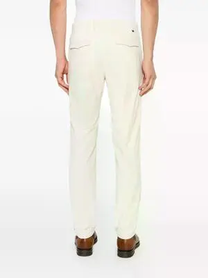 PT TORINO Corduroy Textured Straight-leg Trousers - Neutrals