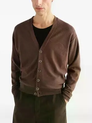 LEMAIRE Relaxed Twisted Cardigan In Merino Blend