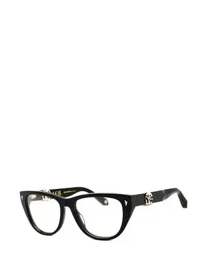 Roberto Cavalli Round Frame Eyeglasses - Black