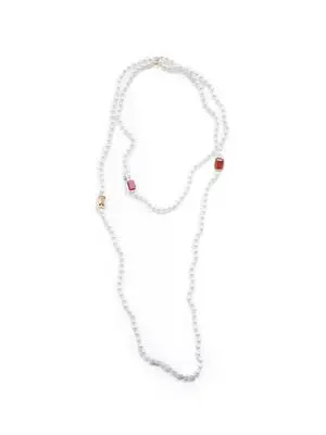 IZABEL DISPLAY Mega Pearl-embellished Necklace - White