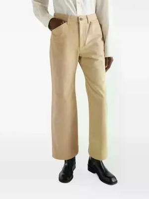 LEMAIRE Straight-leg Trousers - Neutrals