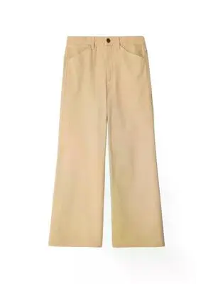 LEMAIRE Straight-leg Trousers - Neutrals