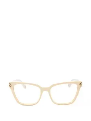 Roberto Cavalli Cat Eye Frame Eyeglasses - Neutrals