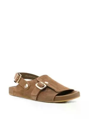 SERGIO MORETTI FIRENZE Buckle-fastening Slingback Sandals