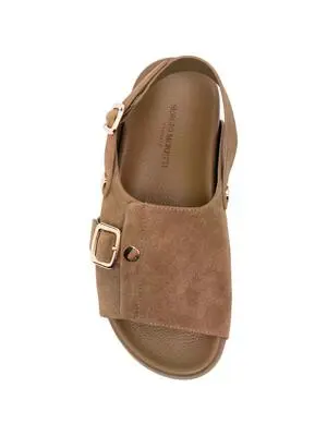 SERGIO MORETTI FIRENZE Buckle-fastening Slingback Sandals