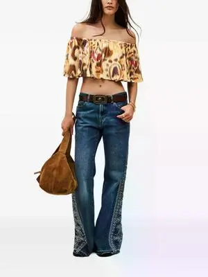 Ba&sh Manthea Blouse - Yellow