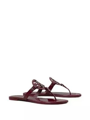 Tory Burch Miller Patent Thong Sandals