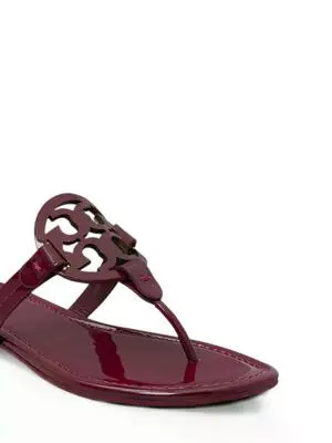 Tory Burch Miller Patent Thong Sandals